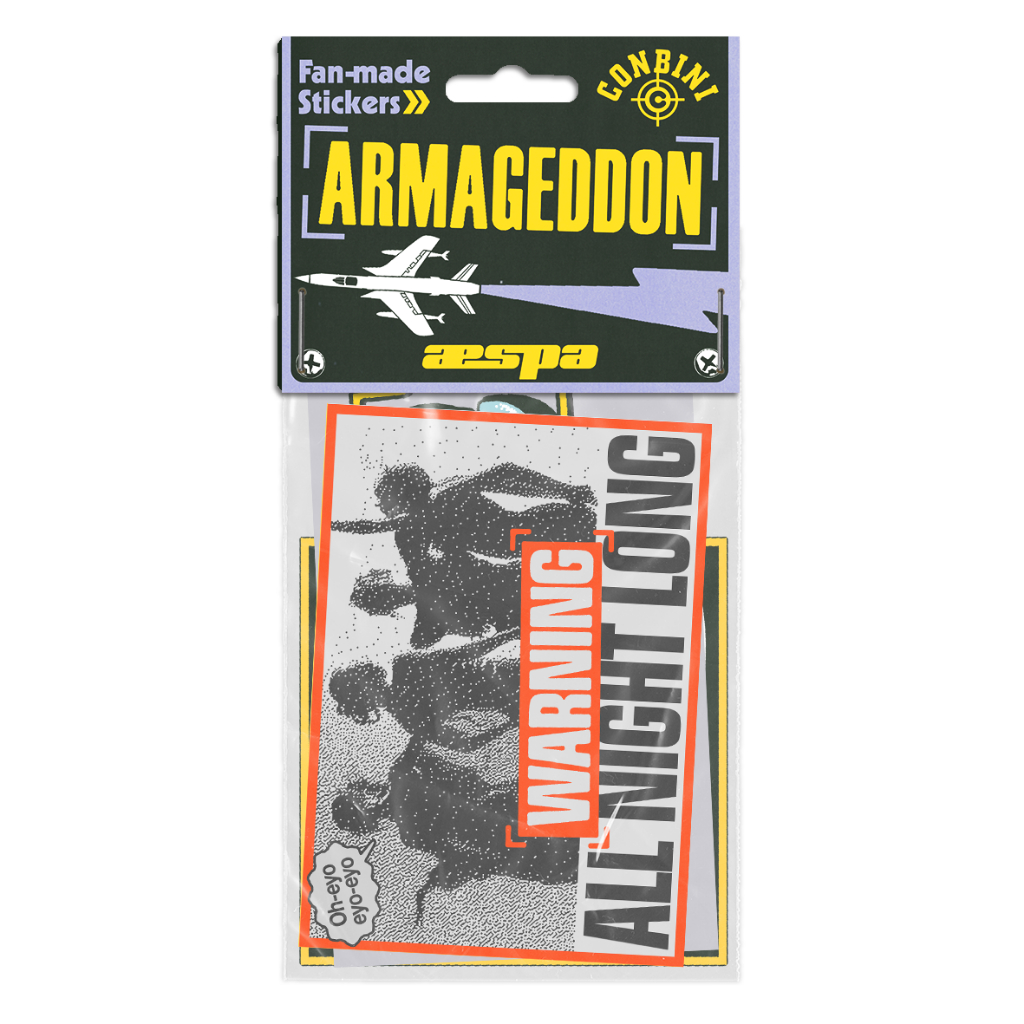 Jual [FANMADE] Aespa - Armageddon sticker pack | Shopee Indonesia