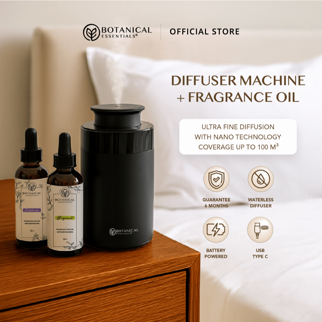 Jual Botanical Essentials - Diffuser Machine + Fragrance Oil 50ml ...