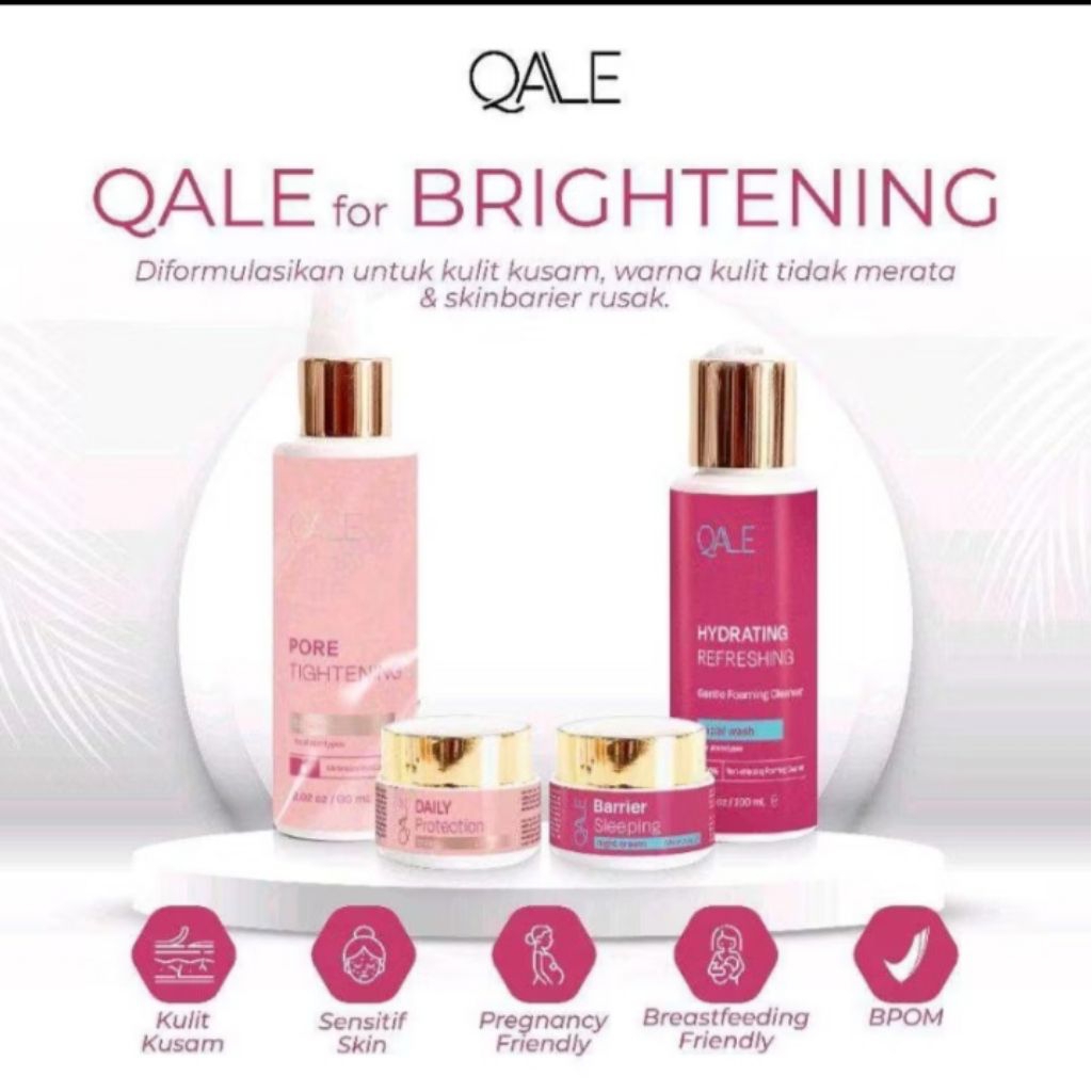 Jual [ QALE ] PAKET QALE for BRIGHTENING | Shopee Indonesia