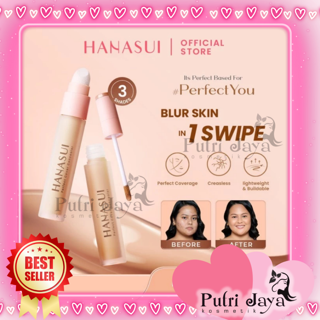 Jual HANASUI Perfect Cover Concealer | CONCEALER | Shopee Indonesia