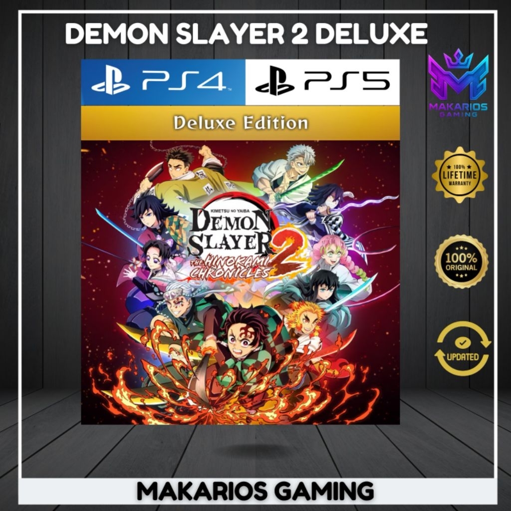 Jual Demon Slayer 2 Deluxe Edition, For Playstation PS4 & PS5 | Shopee ...