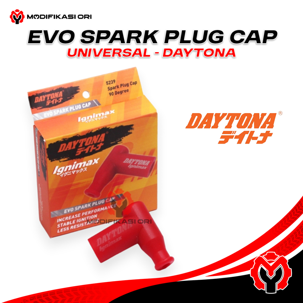 Jual Cangklong Busi Kop Cop Busi Daytona Universal EVO Spark Plug Cop ...