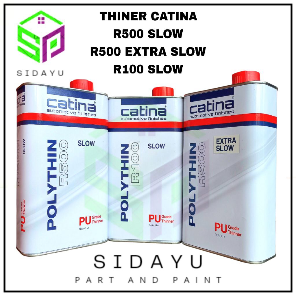 Jual Thiner PU Catina Polythin R100 Slow R500 Slow R500 Extra Slow ...