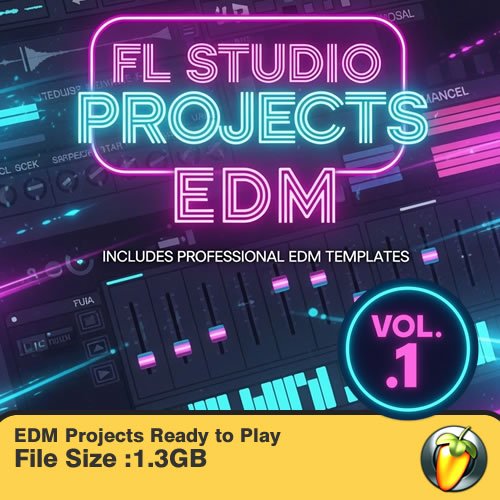 Jual FL Studio EDM Project Vol.1 | Template DAW | Shopee Indonesia