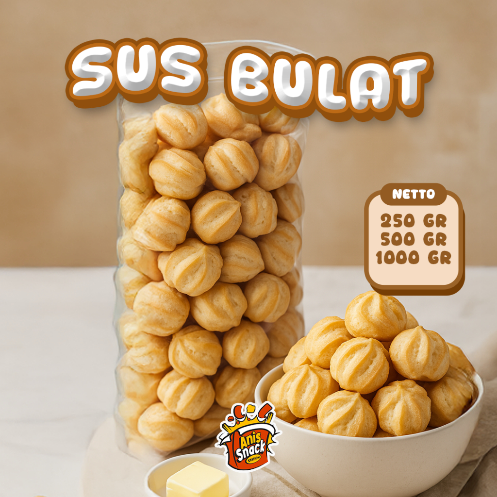 Jual Sus Kering Enak & Renyah / Sus Asin Bulat / Sus Asin Panjang ...