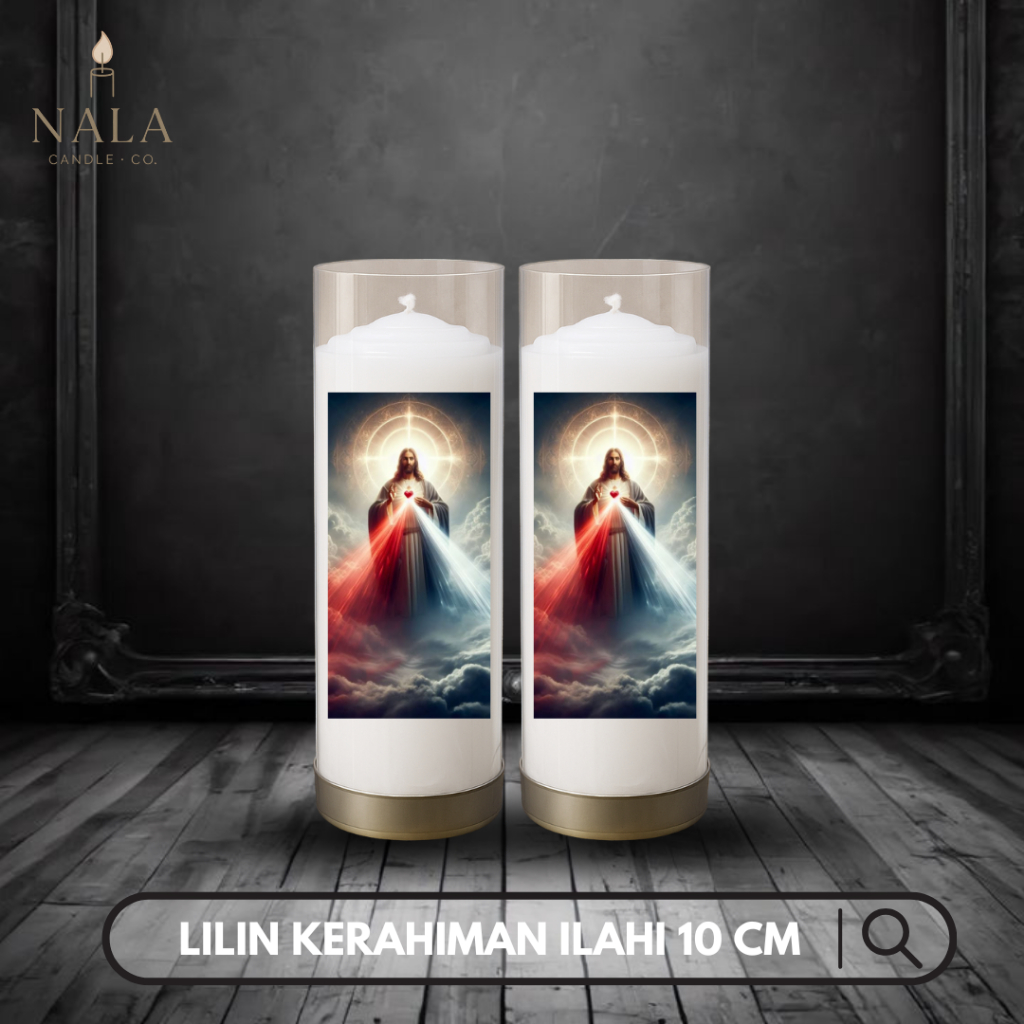 Jual Lilin Doa Katolik Altar – Devosi Koronka Yesus Kerahiman Ilahi ...