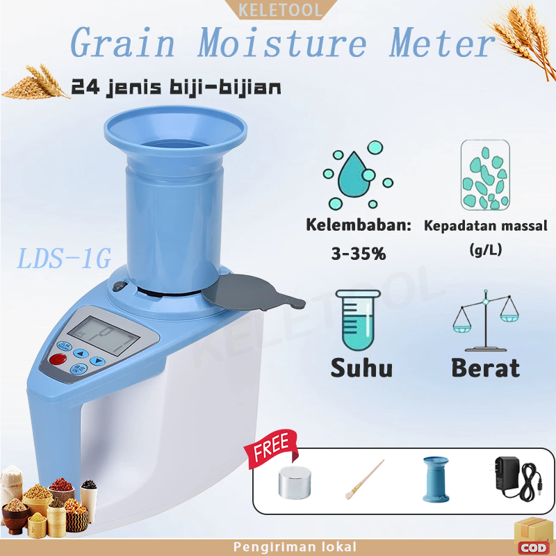 Jual LDS 1G Alat Ukur alat Grain Moisture tester pengukur kadar air ...