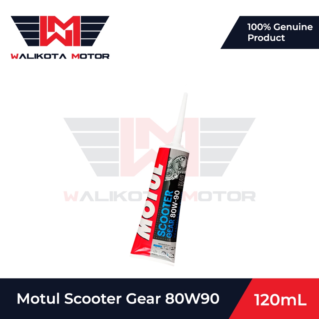 Jual MOTUL SCOOTER GEAR 80W-90 120ML - OLI GARDAN MOTOR MATIC SKUTER ...