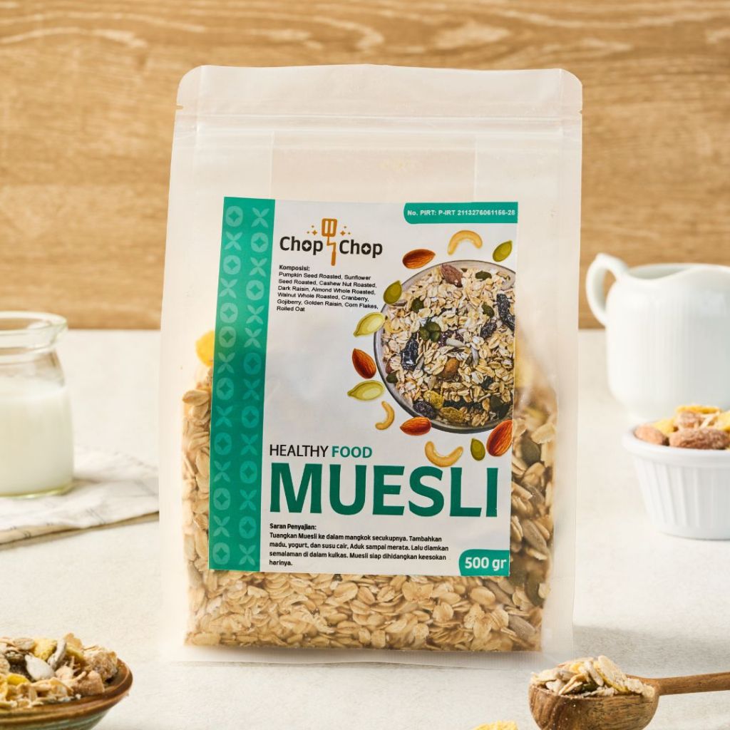 Jual CHOP CHOP Muesli Full House 500g | Shopee Indonesia