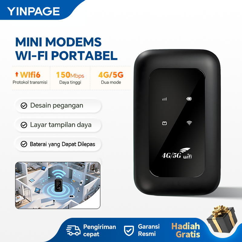 Jual Modems Mobile - WiFi 4G/5G LTE Portable Mini Router / MiFi Hotspot ...