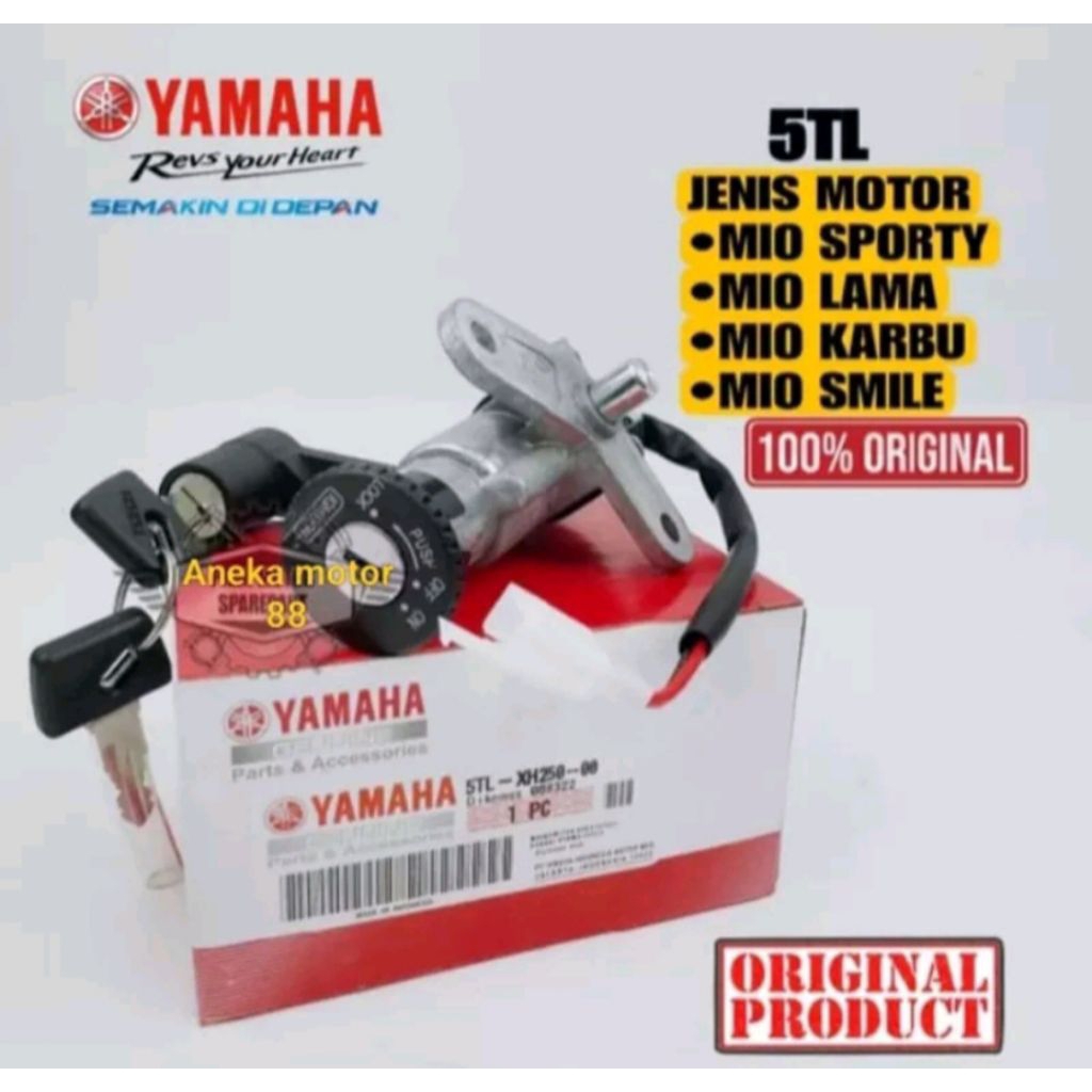 Jual KUNCI KONTAK SET ORIGINAL YAMAHA MIO LAMA MIO SPORTY (5TL ...
