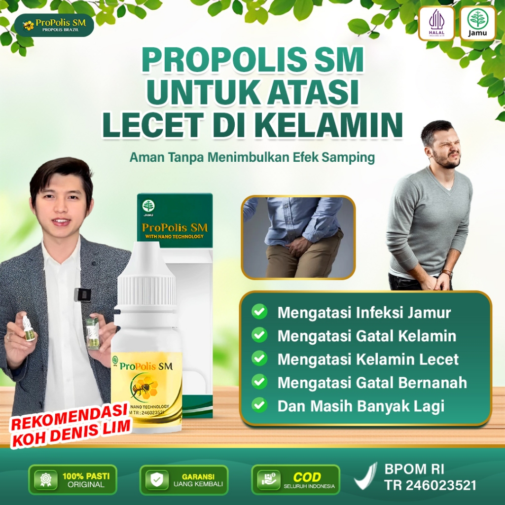 Jual Propolis SM - Obat Iritasi Selangkangan, Penghilang Penyakit Kulit ...