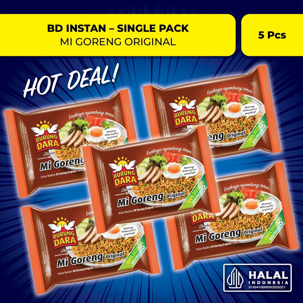 Jual Burung Dara Instant Goreng Original 5 Pcs | Shopee Indonesia