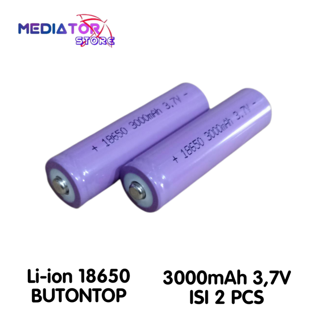 Jual Baterai Cas / Baterai Isi Ulang / Baterai Tipe Li-ion 18650 ...