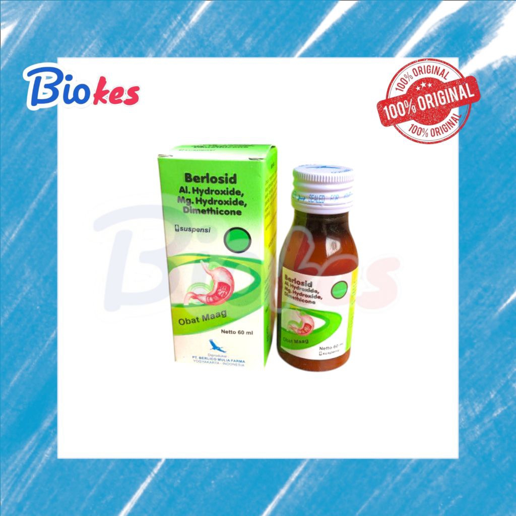 Jual BERLOCID SIRUP 60ML obat lambung (maag) | Shopee Indonesia