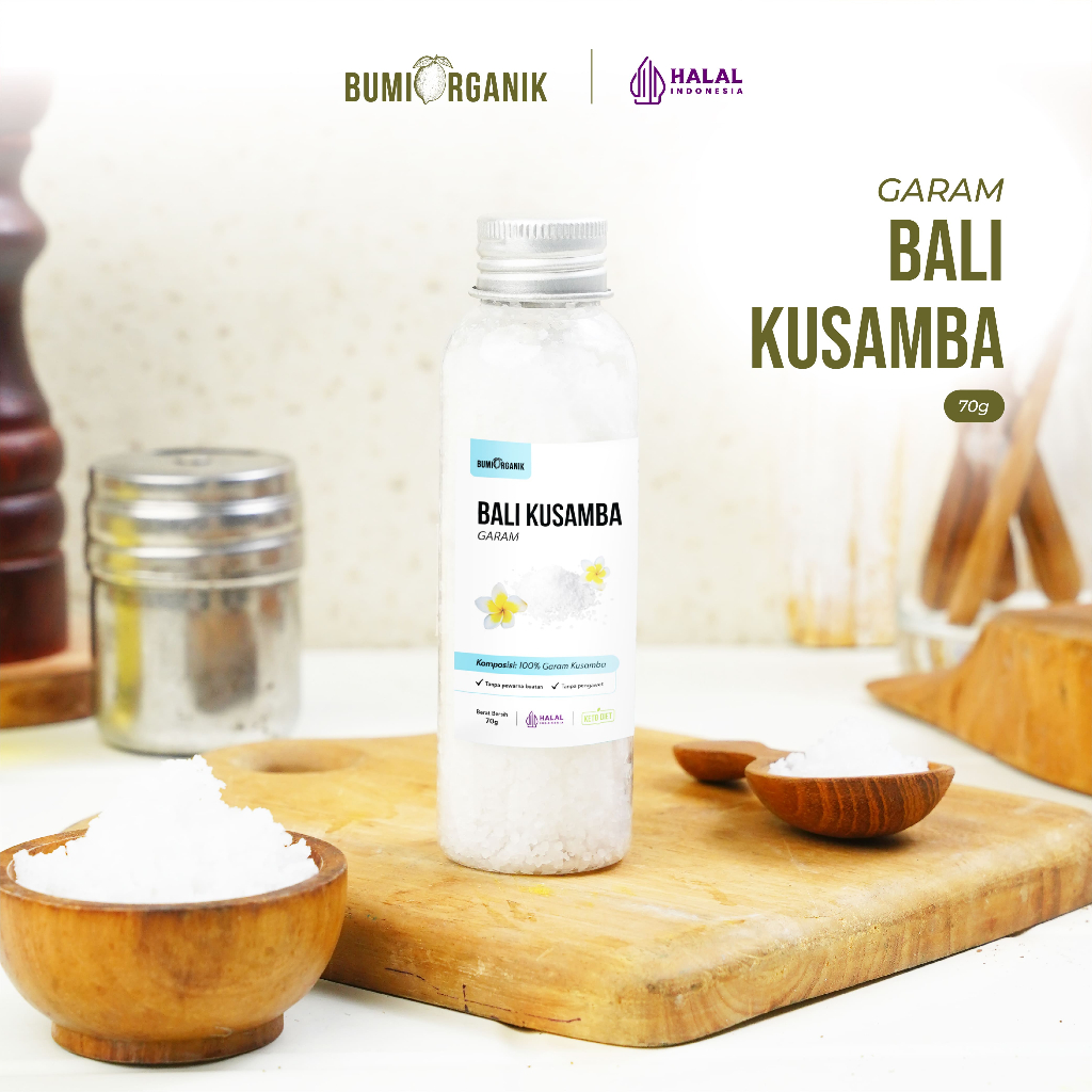 Jual GARAM KUSAMBA ORGANIK BALI 70G GARAM LAUT MURNI PREMIUM ASLI TANPA ...