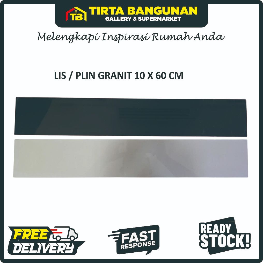 Jual LIS PLIN / LIST PLINT GRANIT DINDING UK 10X60 CM | Shopee Indonesia