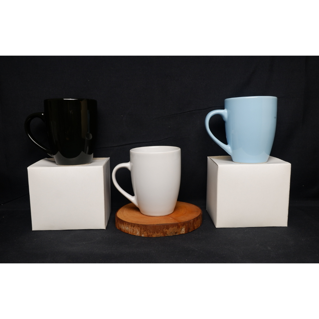 Jual Mug Corel Warna Biru, Hitam, Putih | Shopee Indonesia