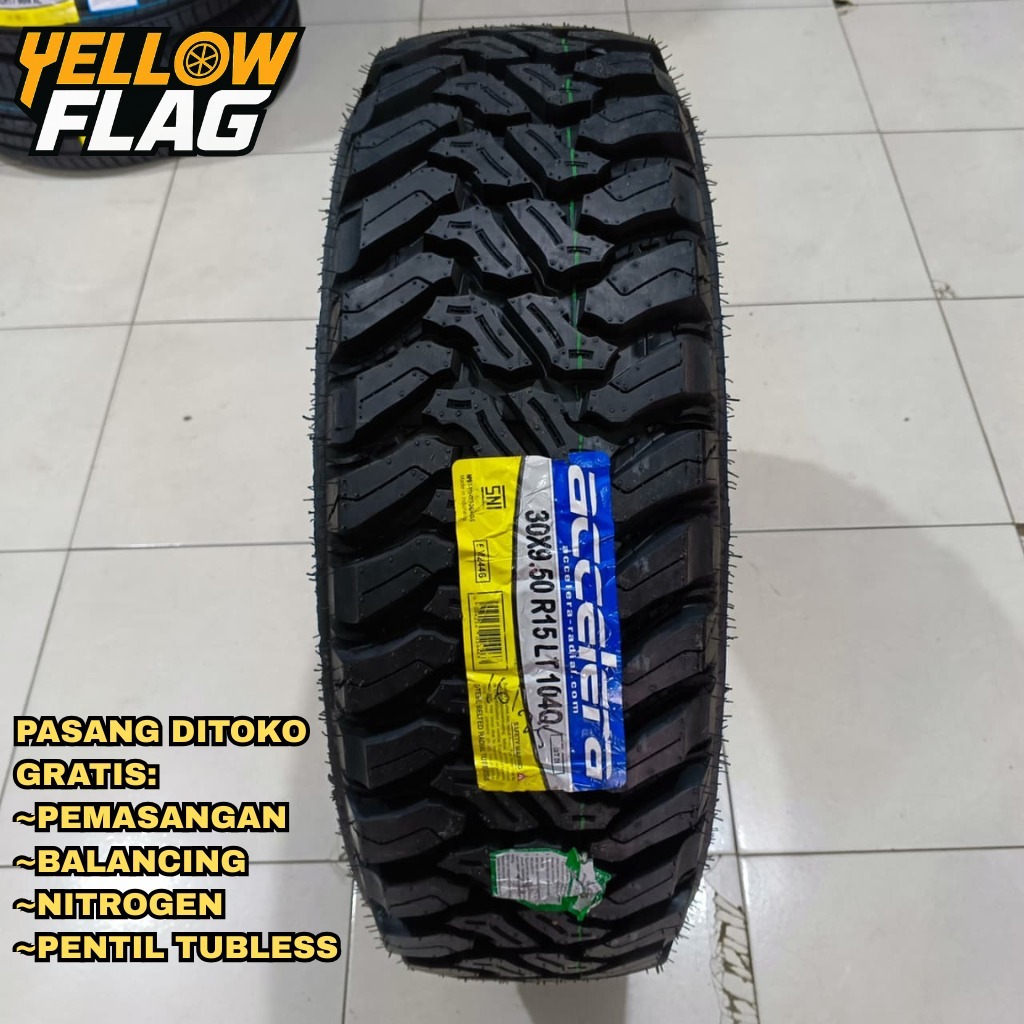 Jual Ban Offroad Ring 15 Ukuran 30/9,5 Merk Accelera MT-01 30 9,5 R15 ...