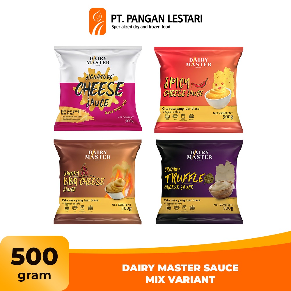 Jual DAIRY MASTER Signature Saus Keju Cheese Sauce 500 gr | Shopee ...