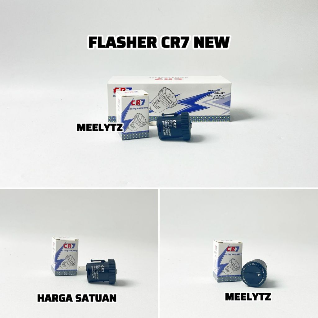 Jual Terbaru flasher sen CR7 flasher LED bisa diatur kedip cepat dan ...