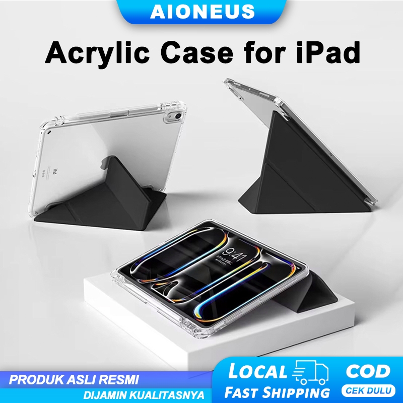 Jual Case iPad Air11 M3 M2 Air5/Air4 Pro 11inch Y-Folding Acrylic ...