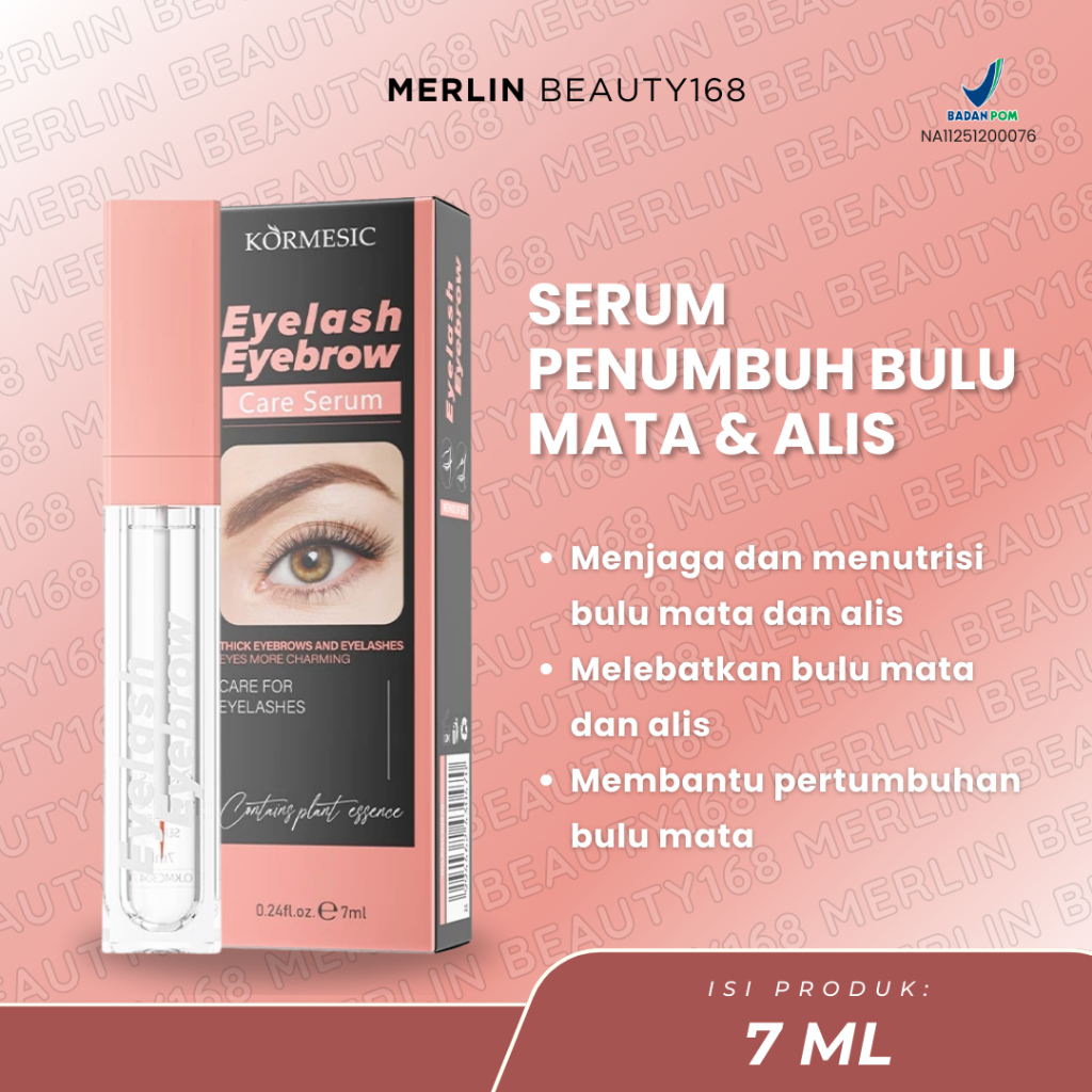 Jual KORMESIC 2in1 Eyelash & Eyebrow Care Growth Serum Eyelash ...