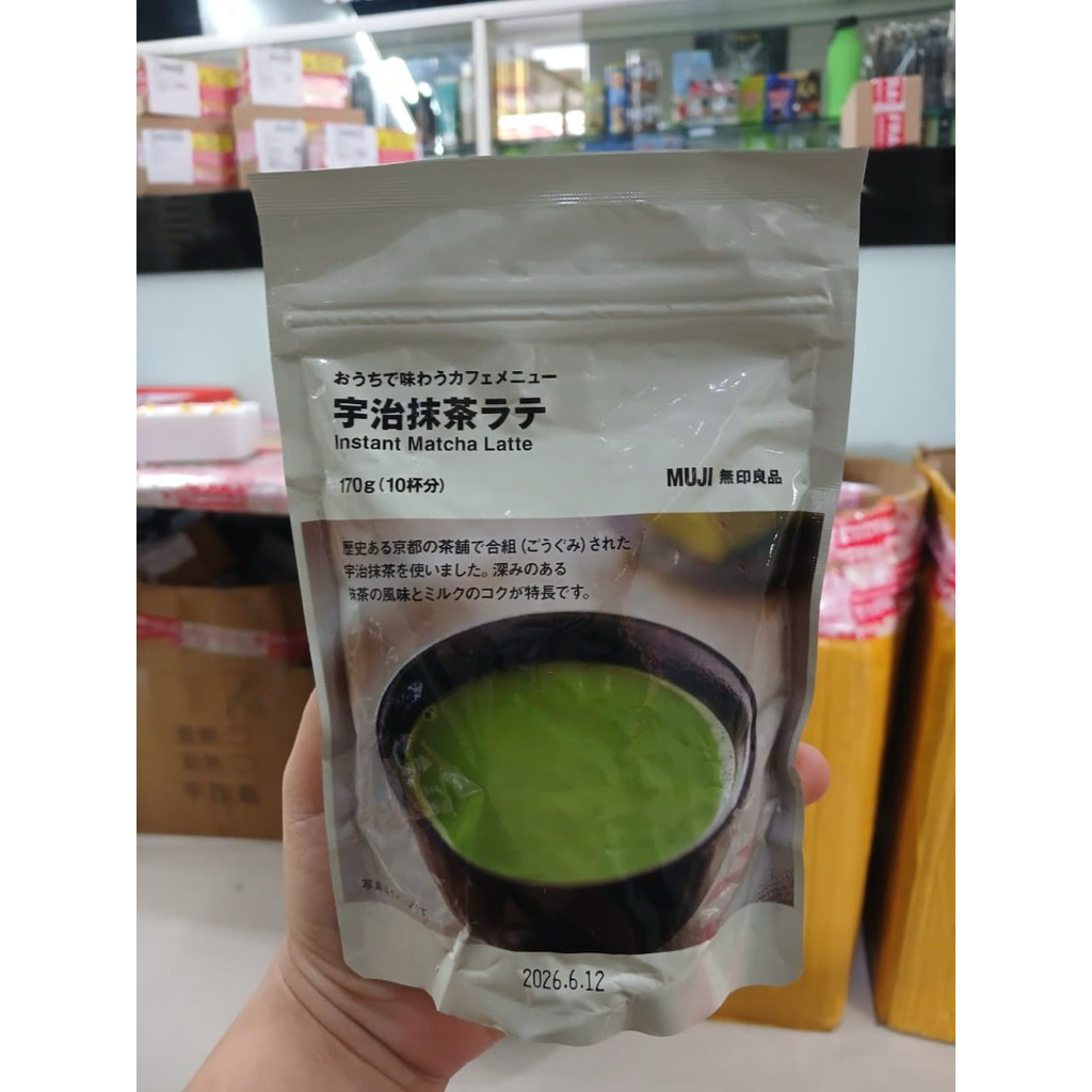 Jual Muji Instant Matcha Latte - original japan | Shopee Indonesia