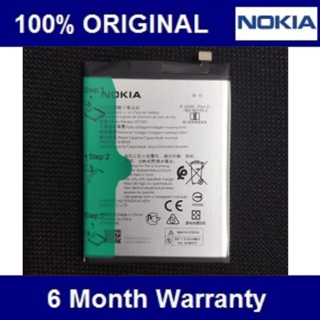 Jual NOKIA Battery Nokia G20 G10 WT340 Batere Baterai Original | Shopee ...