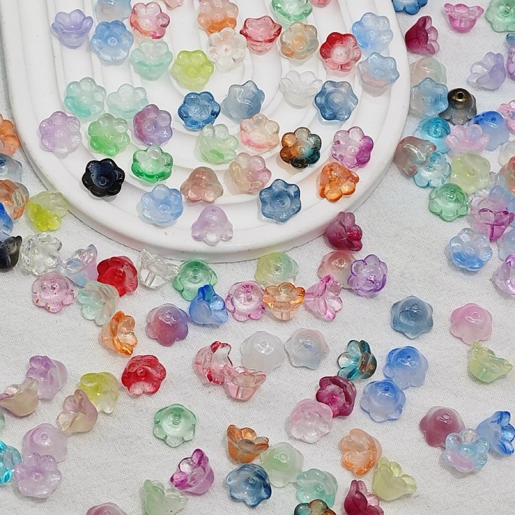 Jual (minimal co 10ribu) Charms&Beads 5PCS Glass beads manik kaca ...