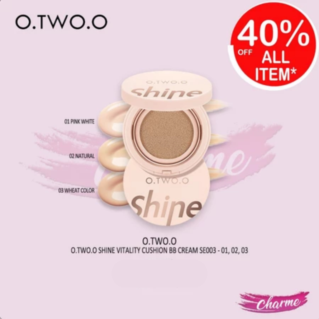 Jual (READY & ORI) O.TWO,O Otwoo Shine Vitality New Skin Cushion BB ...