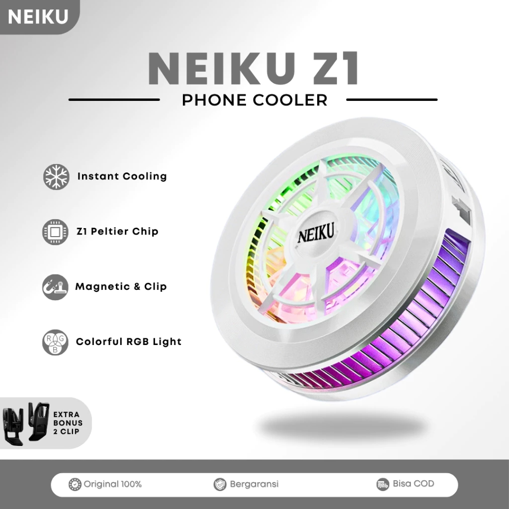 Jual MEMO NEIKU Z1 Phone Cooler Hp Pendingin Hp Fancooler Funcooler ...