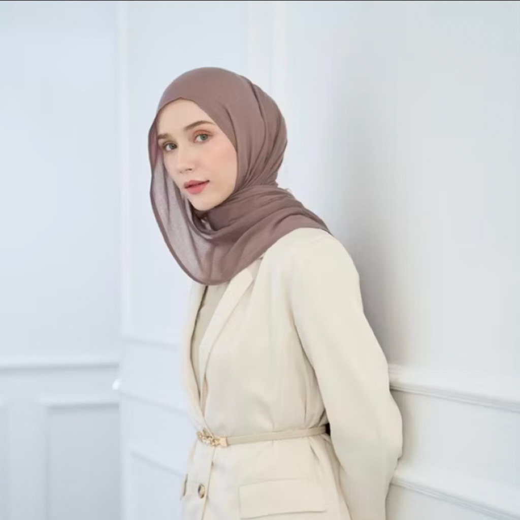 Jual Pashmina Viscose Premium Arabian Shawl Double Stitch Hijab ...