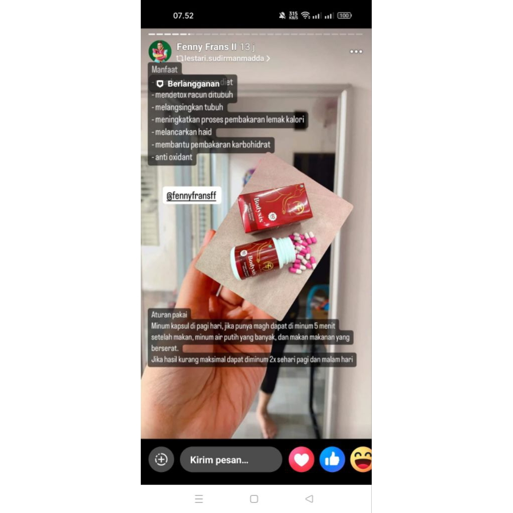 Jual PELANGSING FF BY FENNY FRANS ISI 60 KAPSUL | Shopee Indonesia