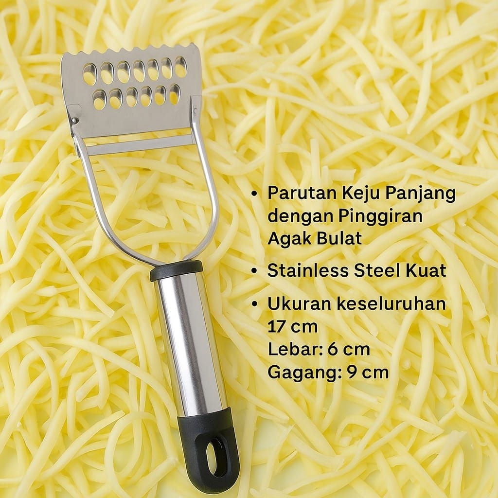 Jual Parutan Keju Gondrong Stainless Steel – Serutan Panjang & Tebal ...