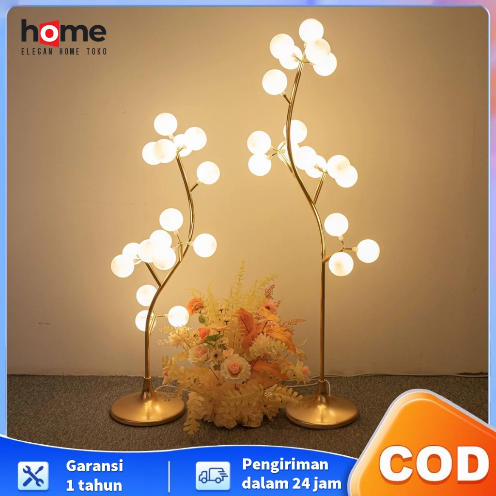 Jual E.Home Lampu Hias Standing Dekorasi Lampu Berdiri Lampu Pernikahan ...