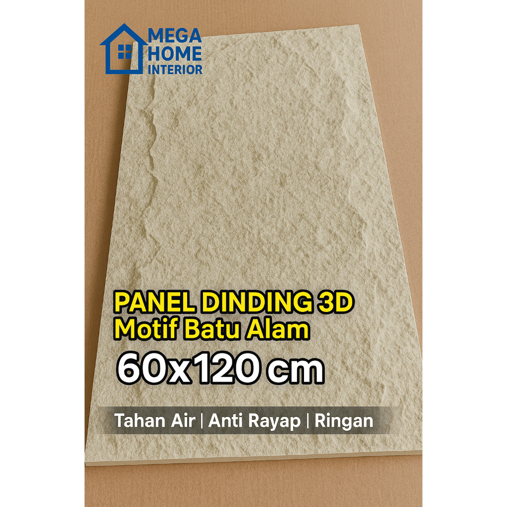 Jual Panel Dinding 3D Motif Batu Alam | Shopee Indonesia