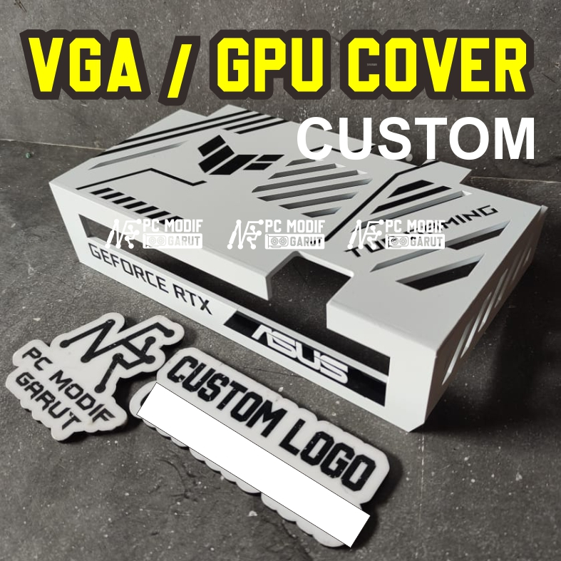 Jual GPU COVER VGA COVER NON LED CUSTOM LOGO TUF GAMING | Shopee Indonesia