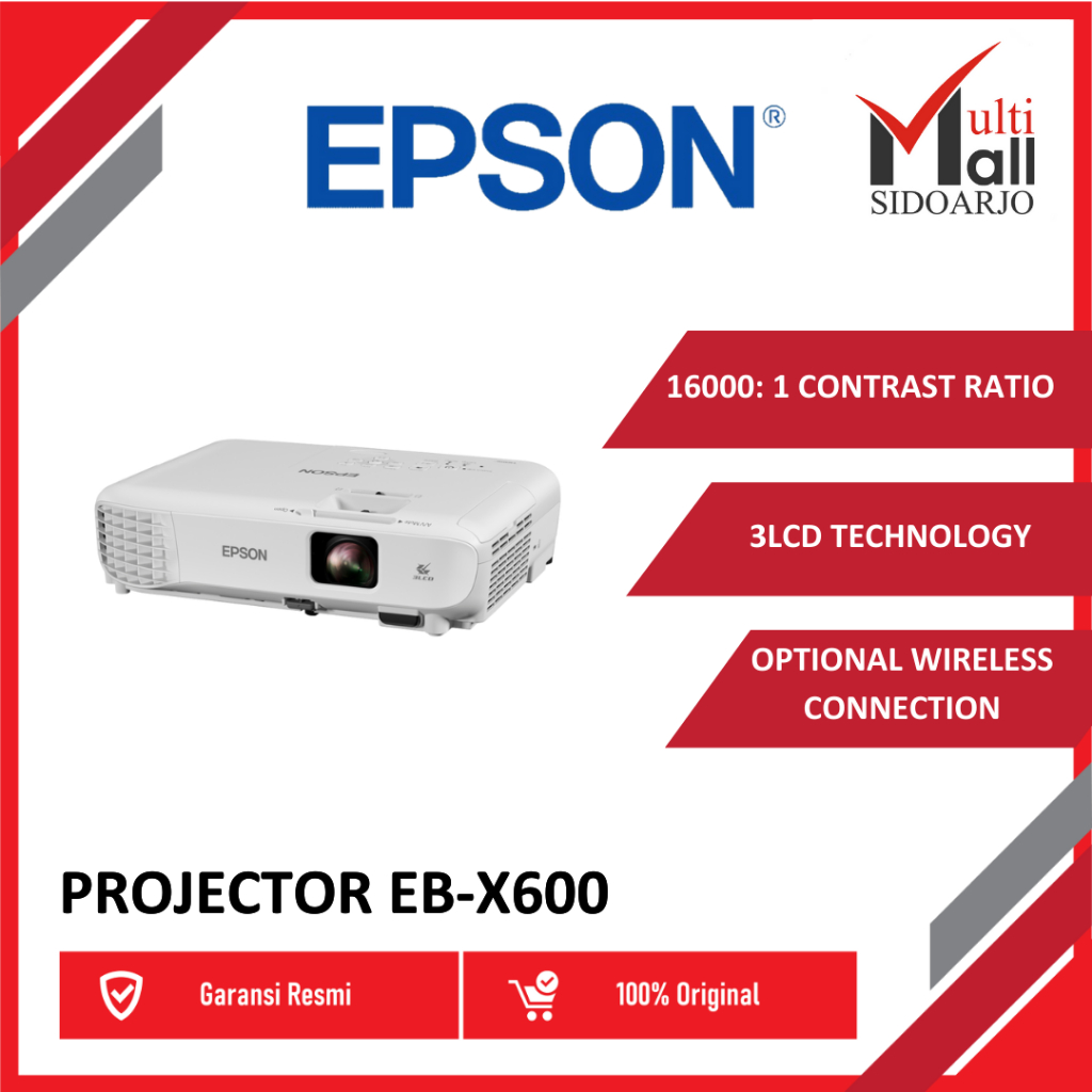 Jual LCD PROJECTOR EPSON EB-X600 | Shopee Indonesia