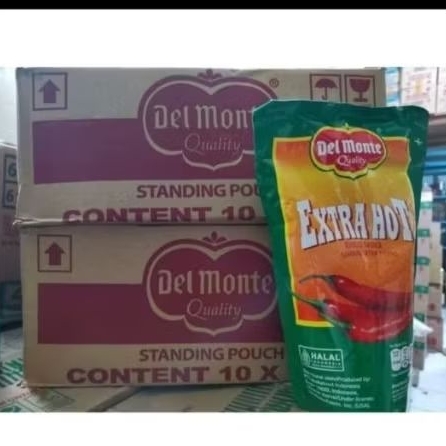 Jual Delmonte Saos Extra Pedas 1kg 1 dus reguler | Shopee Indonesia
