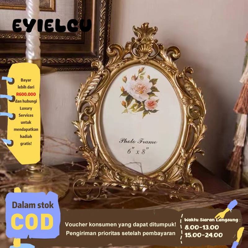 Jual Eyre（Jaminan kualitas ♔） 6 "dan 7" antik Eropa, oval tua, dekorasi ...