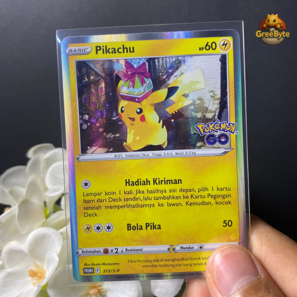 Jual Kartu Pokemon Pikachu Spesial Promo Pokémon Go - Pokemon TCG ...