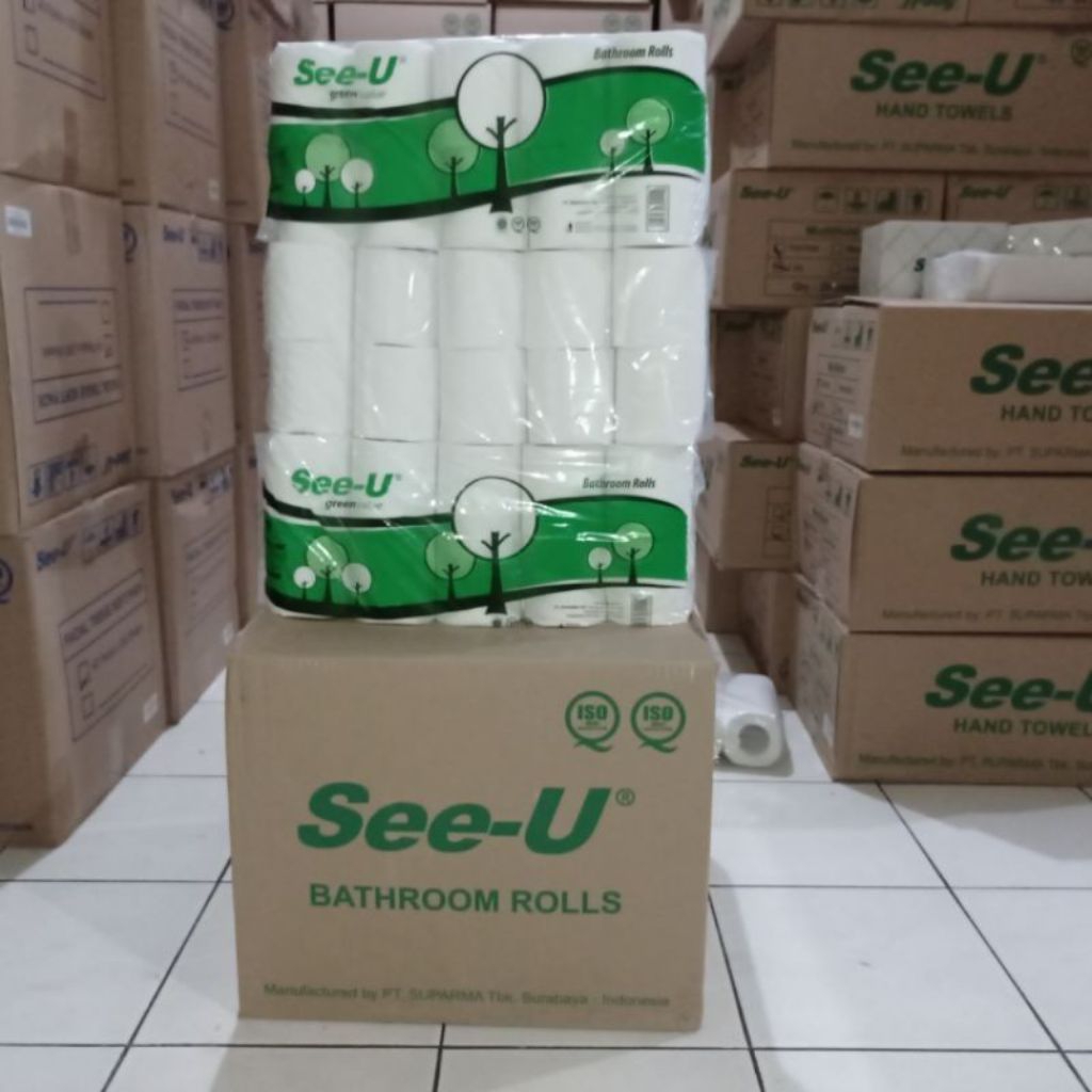 Jual HARGA GROSSIR TISSU SEE-U ROLL TOILET 2sheet / TISSUE BATHROOM ...