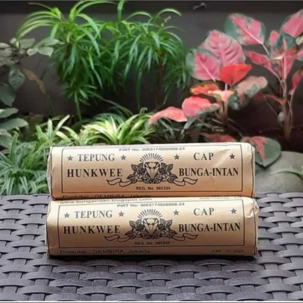 Jual TEPUNG HUNKWE CAP BUNGA INTAN 100 GRAM | Shopee Indonesia