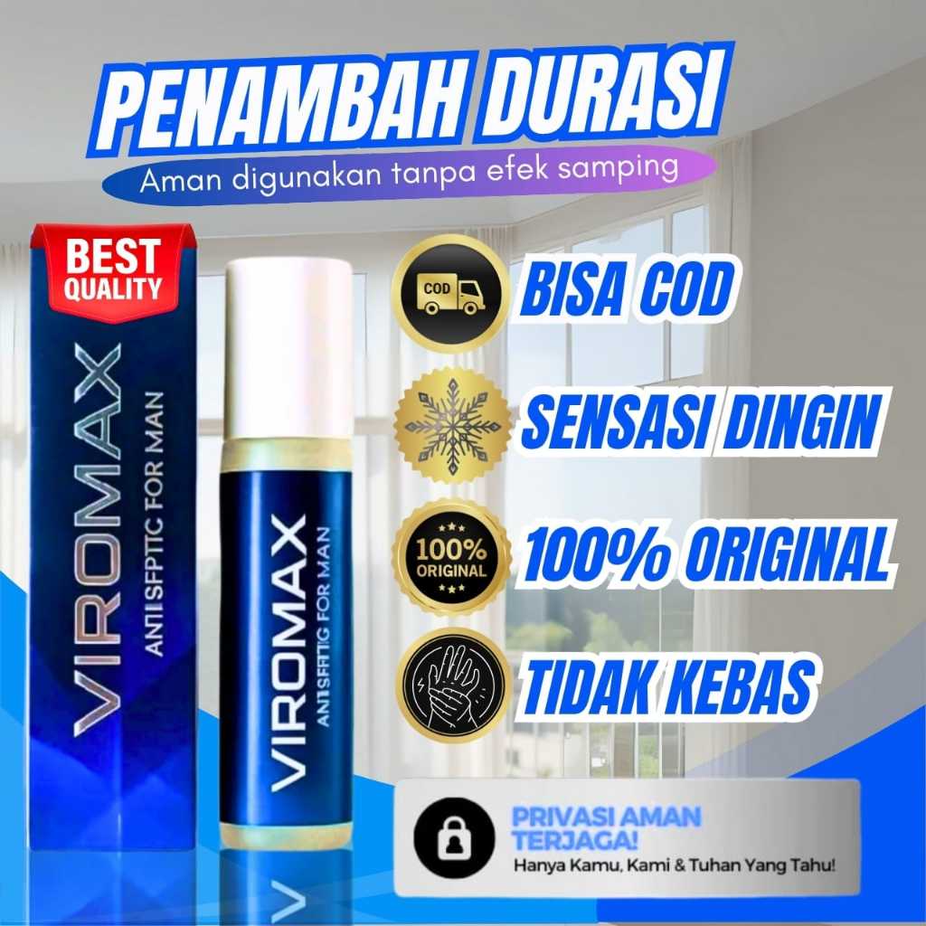Jual VIROMAX ROLL ON OLES TAHAN LAMA PRIA ANTI KEBAS TANPA EFEK SAMPING ...