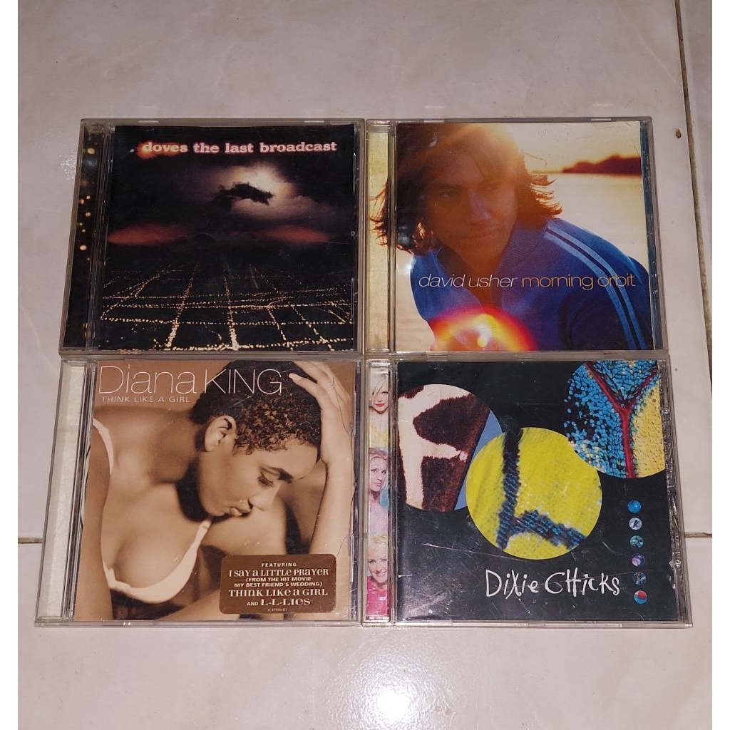 Jual cd DOVES-The Last Broadcast (1) / DAVID USHER-Morning Orbit ...