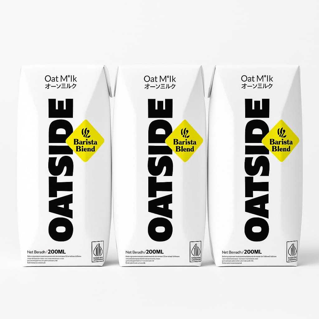 Jual OATSIDE MILK 200 ML STRAW 1 KARTON ISI 24 PCS | Shopee Indonesia