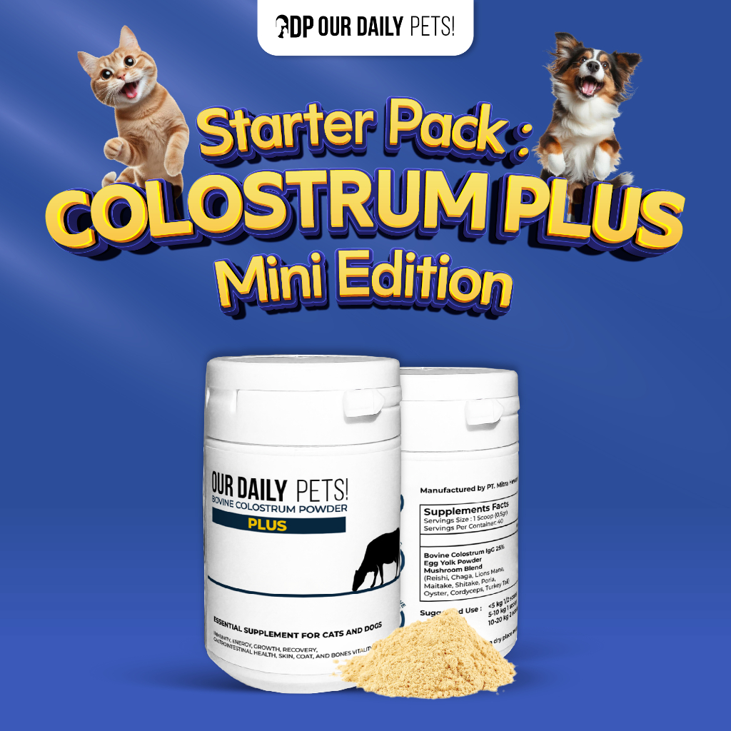 Jual Our Daily Pets | Bovine Colostrum Plus Powder With Mushroom Blend ...