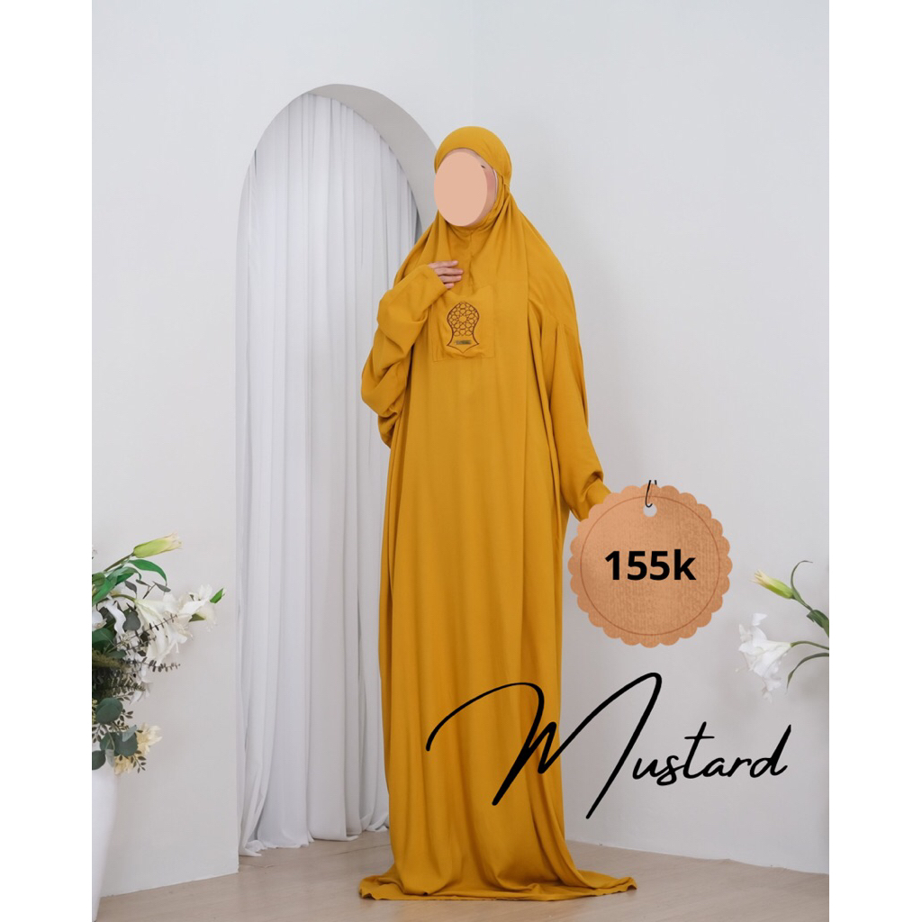 Jual Mukenah Hadramaut Rayon Organik Terompah | Shopee Indonesia