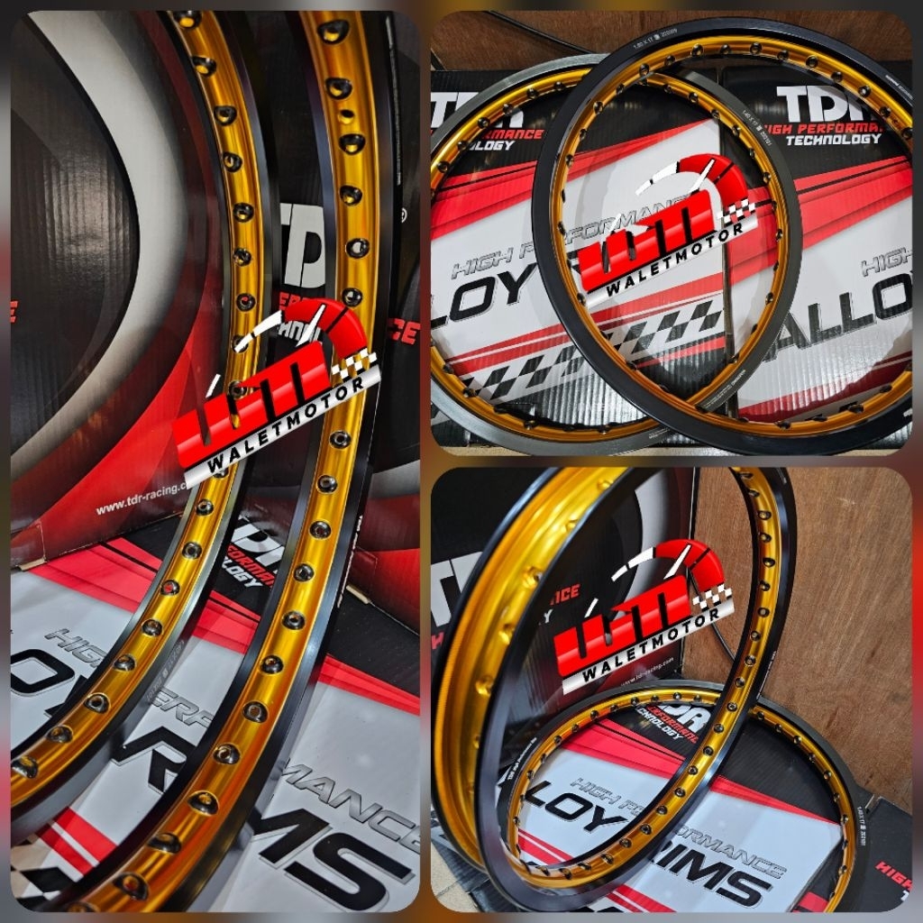 Jual Velg TDR Rims WX Shape 2 Tone/TDR Rim Velg Two Tone / Dua Warna ...